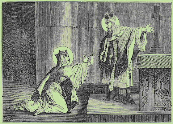 Sainte Radegonde de Poitiers – Autour du poêle à bois